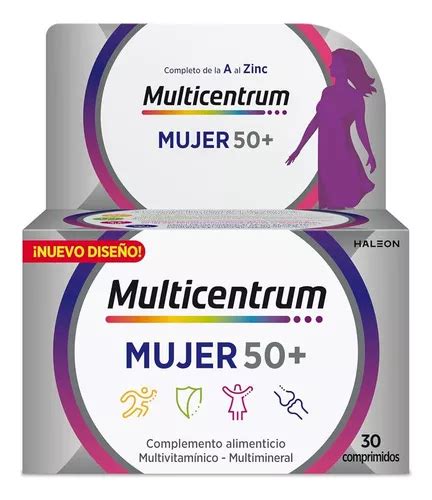 Multivitaminas Centrum Mujer 50 X 30 Tabletas Cuotas Sin Interés