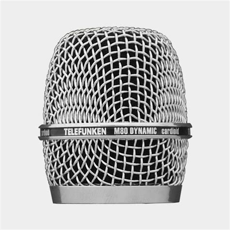 Telefunken M80 Grille - Chrome | SX Pro - SX Pro Audio