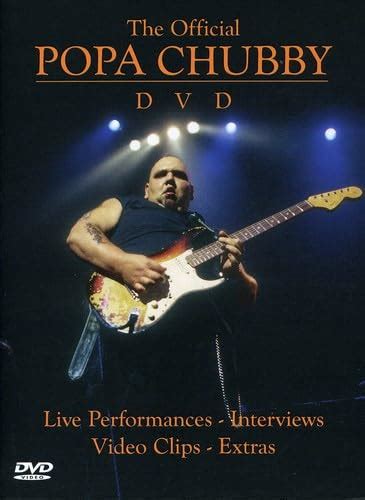 The Official Popa Chubby Dvd Popa Chubby Películas Y Tv