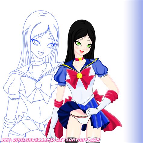 Sailor Alice Normal Version Colored By Shaianwillems On Deviantart