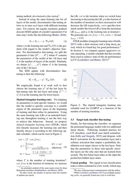Universal Language Model Fine Tuning For Text Classification
