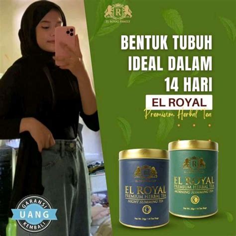 Promo Paket Hemat El Royal Premium Herbal Tea Teh Herbal Untuk