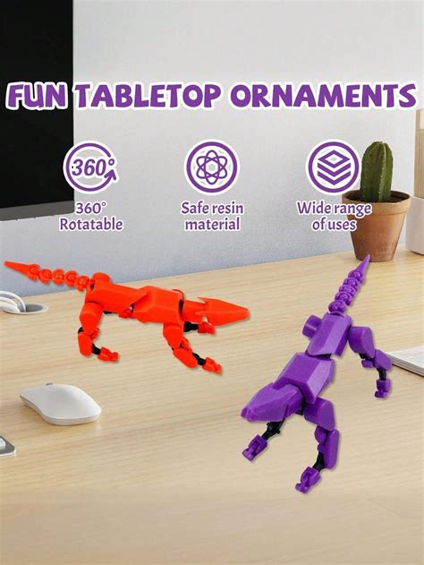 1 Piece 5 4 Inch Multi Jointed Detachable 3d Printable Action Mascot
