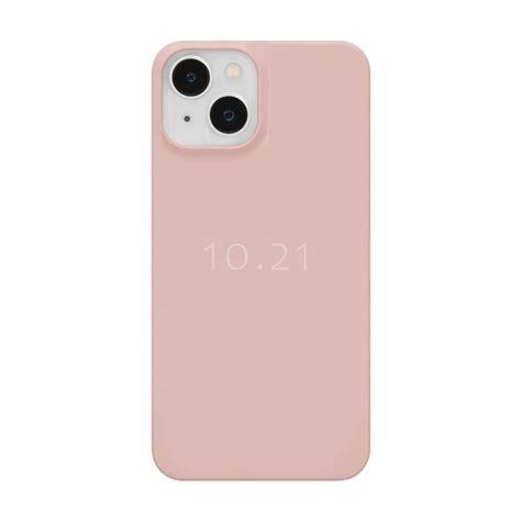 10月21日の誕生色「チンツ・ローズ」のハードスマホケース【birth Day Colors（バースデーカラーズ）】