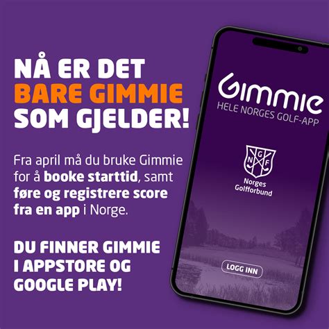 Gimmie For Klubber Norges Golfforbund