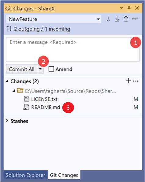 Side By Side Comparison Of Git And Team Explorer In Visual Studio 2019