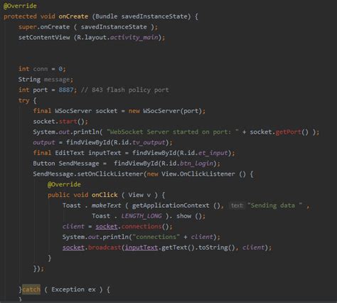 android websocket server listener · issue 646 · tootallnate java