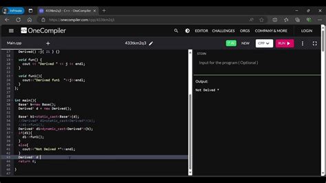 C Dynamiccast Cpp Cppcoding Cppcodingtips Programming Interviewquestions Interviewprep
