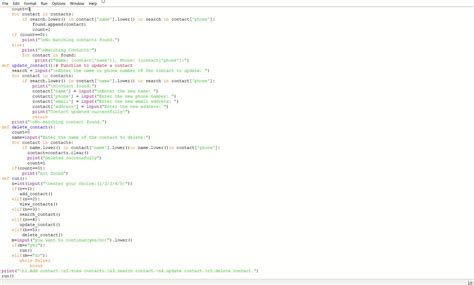 Completed A Python Contact Book For Codsoft Thilagaraji S Posted On The Topic Linkedin