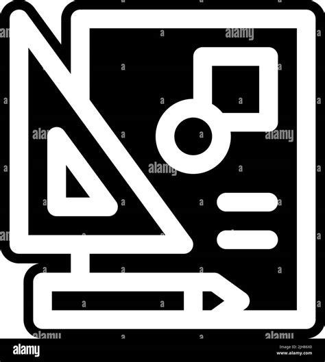 Learning Geometry Icon Stock Vector Image And Art Alamy