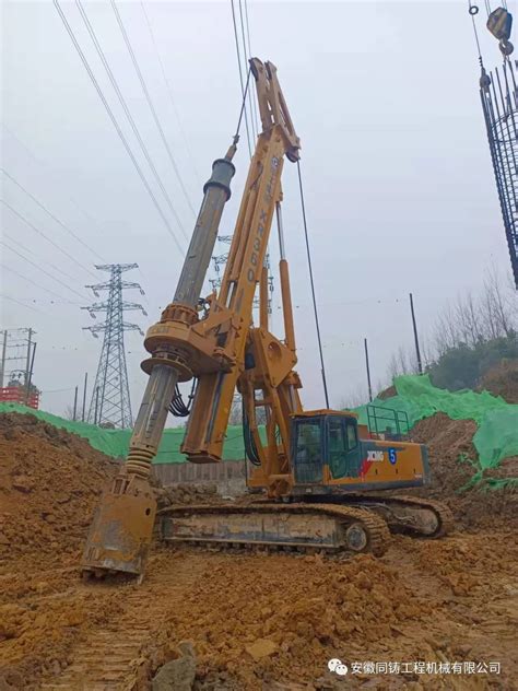 施工利器！安徽同铸低净空旋挖助力合肥高架闸道施工安徽同铸工程机械有限公司