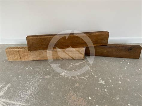 Oak Mantle Beams