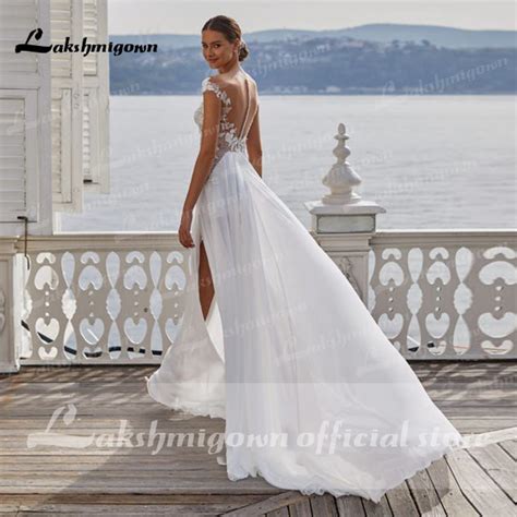 Royce Bridalroycebridal Sexy Beach Wedding Dresses Long Lace V Neck