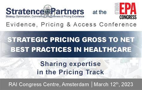 Stratence Partners Spotlight Expertise Unveiled At World Epa Congress Pricing Track
