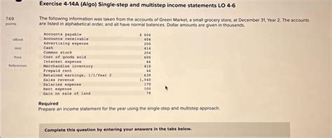 solved exercise 4 14a algo single step and multistep