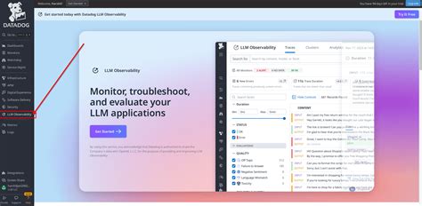 Datadog Llm Observability Examples Demo And Pricing Lunary