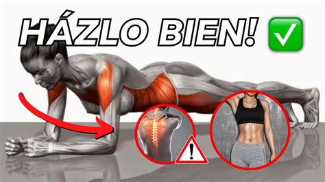 5 CLAVES Para Hacer PLANCHA ABDOMINAL Correctamente Desde Casa YouTube