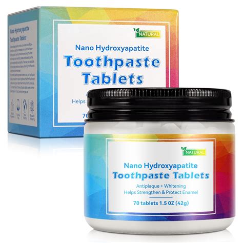 Huyehf Toothpaste Tablets Nano Oif8 Hydroxyapatite Toothpaste Travel