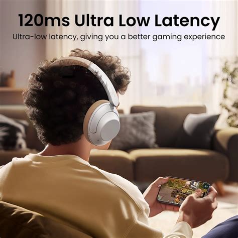 Headphones Ugreen HP HiTune Max Wireless In Ear With Hybrid ANC Noise Cancellation White