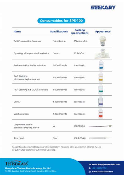 Wholesale Testsealabs Automatic Liquid Based Cytology Slide Preparation And Staining System Sps