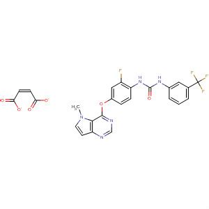 Urea N Fluoro Methyl H Pyrrolo D Pyrimidin Yl Oxy Phenyl N Trifluoromethyl