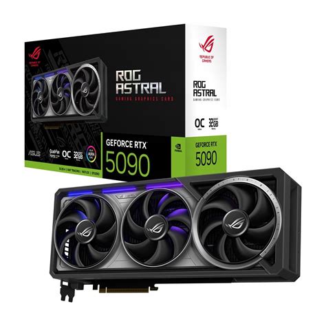 Karta Graficzna Asus Geforce Rtx 5090 Rog Astral Oc 32gb Dlss 4 W