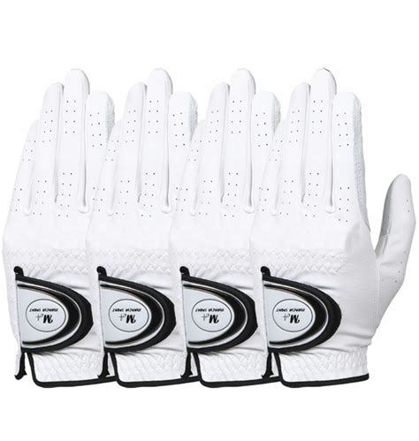마르시아 반양피 골프장갑 남성용 왼손4장 또는 오른손4장 선택가능 숨쉬는 에어홀 반양피 골프장갑 티몬