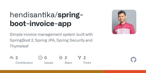Github Hendisantika Spring Boot Invoice App Simple Invoice