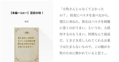 38 【本編ー1stー】芸術の秋！ 君と本のいる世界―もう一人の日野の悪夢の生き残りが幸せを見つけ Pixiv
