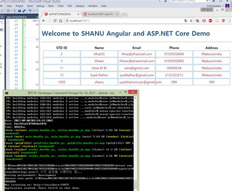 Getting Started With Aspnet Core And Angular4 Using Web Api Codeproject Data Folder Web