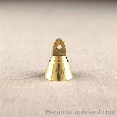 One Inch Brass Bell Hermits Cupboard