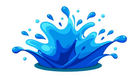 Water Splash Cartoon Pngs For Free Download
