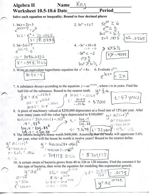 Lesson Practice Problems Answer Key Math Th Lesson