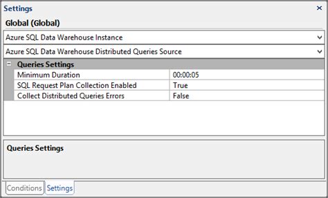 Sql Sentry Settings Pane