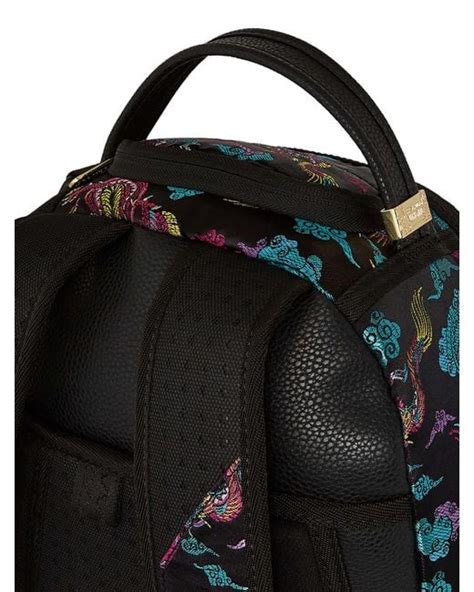 Sprayground 20l Embroidered Dragons Backpack In Blue For Men Lyst