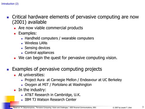 Sec 0a Intro To Pervasive Computing 1 Ppt