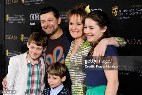 Actress Lorraine Ashbourne Sonny Ruby Louis And Actor Andy Serkis