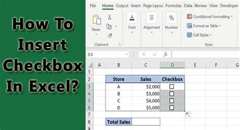 How To Insert Checkbox In Excel 2013 Archives Excel File Repair Blog