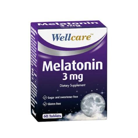 Wellcare Melatonin 3 Mg 60 Tablet Sonkullan