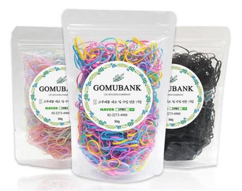 고무뱅크 대용량 머리고무줄 출시 데일리시큐