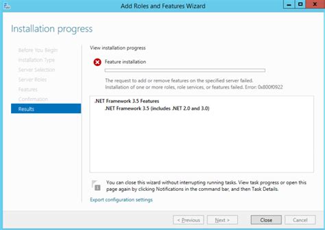 Arreglar El Código De Error De Instalación De Net Framework 35 0x800f0922