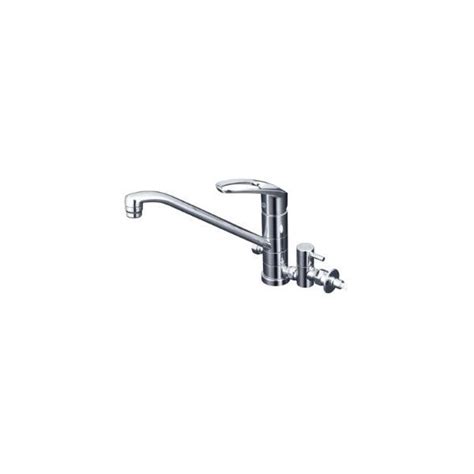 価格com Kvk 流し台用シングルレバー式混合栓回転分岐止水栓付 Km5041ttu 水栓金具 価格比較