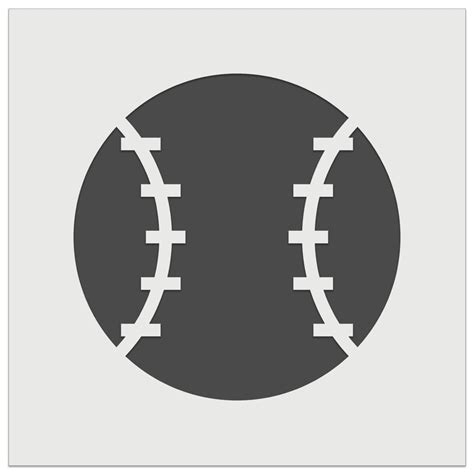 Baseball Cartoon Wall Cookie Diy Craft Reusable Stencil Michaels