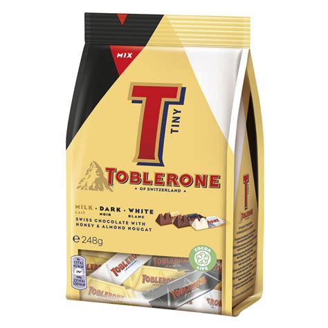 Toblerone Tiny Mix Of Mini Toblerones In Bag Jag Couture London London New York