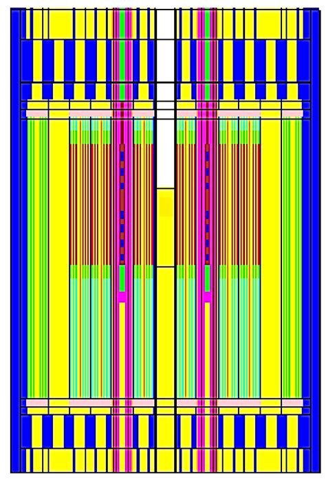 vertical view of mcnpx model of myrrha fastef configuration download