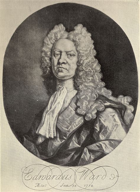 Edwardus Ward Portraits Grub Street Project