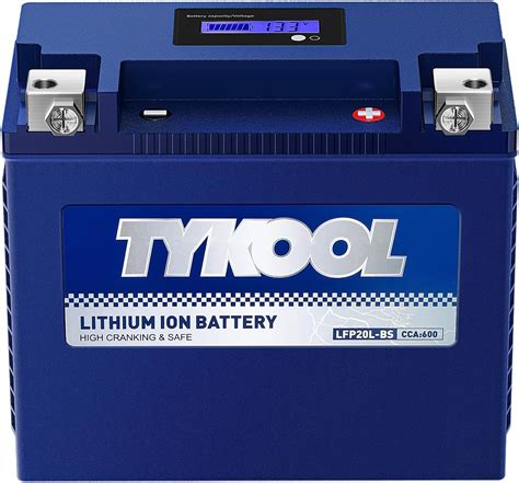 TYKOOL YTX L BS YTX HL YB CL B Lithium LiFePO Motorcycle Battery V Ah CCA Built In