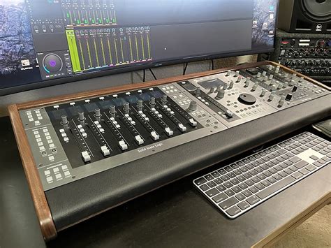 Mix Ends Ssl Uf8uf1uc1 Desktop Stand 2024 Walnut Reverb