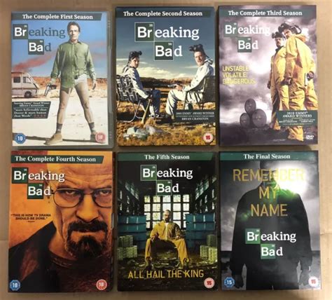 Breaking Bad Complete Season 1 6 Dvd Bryan Cranston Aaron Paul Like