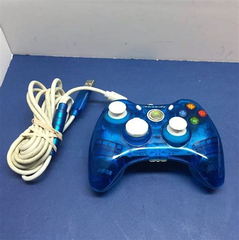 Xbox 360 Blue Rock Candy Wired Controller Retro Vgames